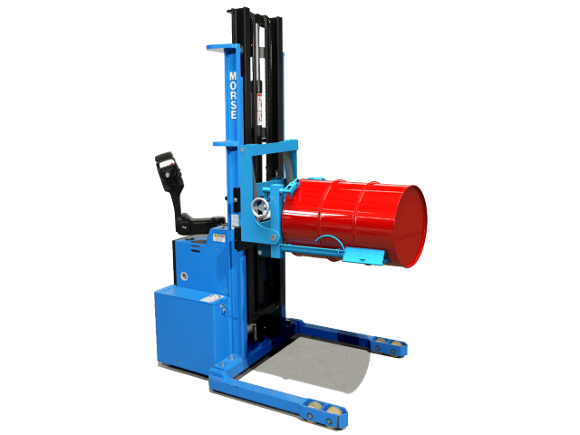 Morse Power-Propelled MORStak Drum Racker - Rack up to 10.5' high