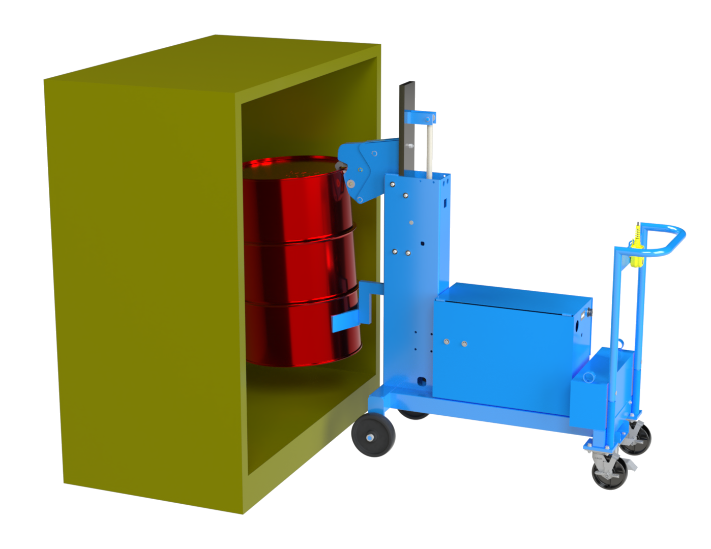 Morse Introduces the 82H-XR-125 Extended Reach Drum Handler