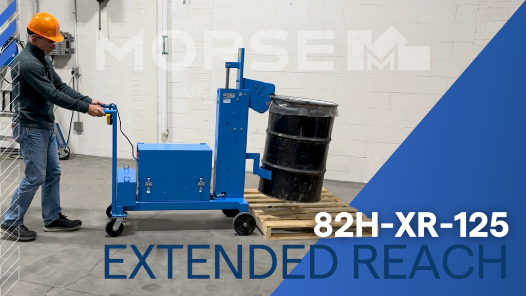 Morse Introduces the 82H-XR-125 Extended Reach Drum Handler